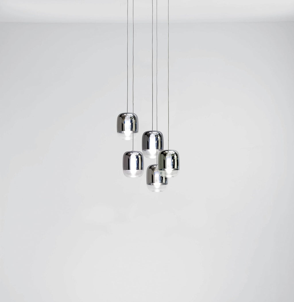 Mini Gong 5 Peice | Suspension Lamp – Rifugio Modern