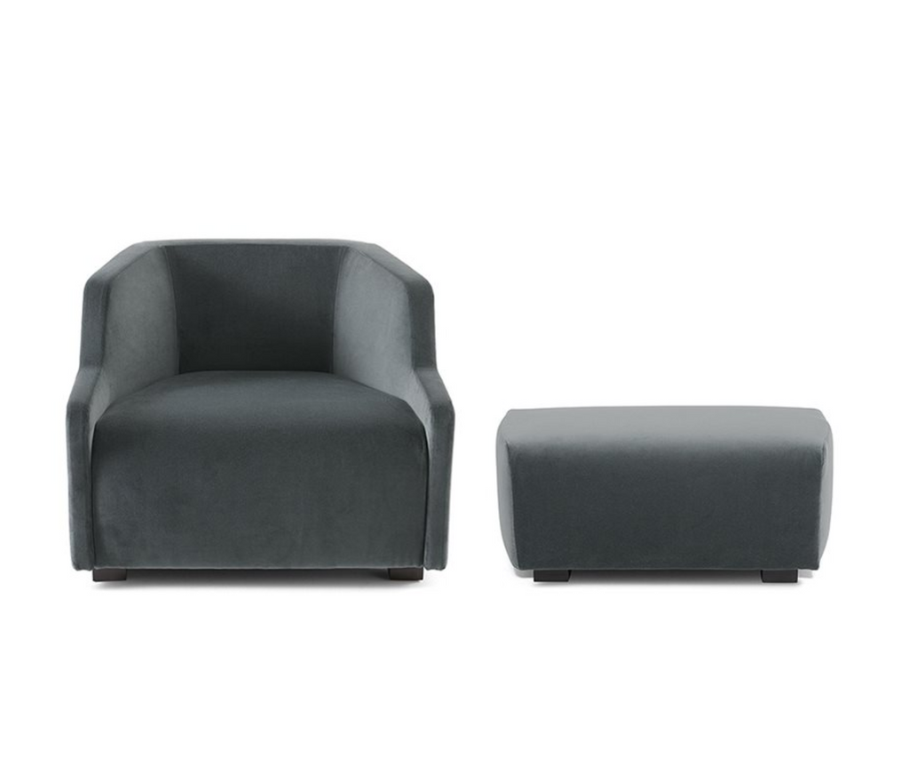 First Poltrona and Pouf | Armchair – Rifugio Modern