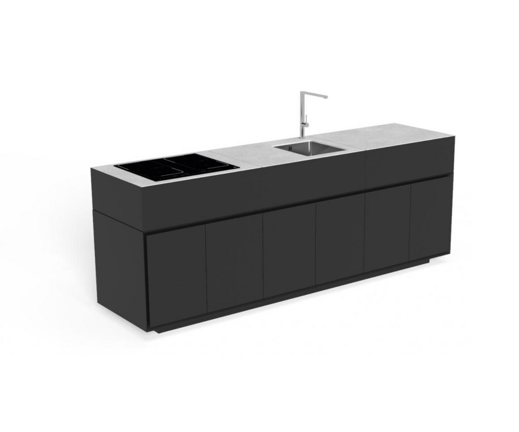 Takal Kitchen 3 Modules Talenti Outdoor Living at Rifugio Modern